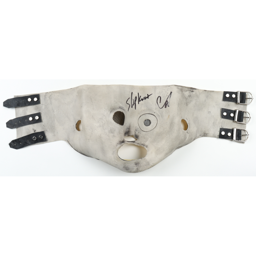 Corey Taylor Signed Slipknot Mask Inscribed "Slipknot" (Beckett COA ...