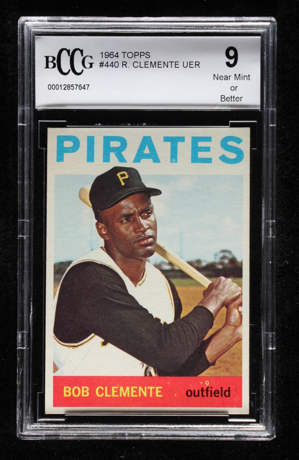 Roberto Clemente 1964 Topps #440 (BCCG 9) | Pristine Auction