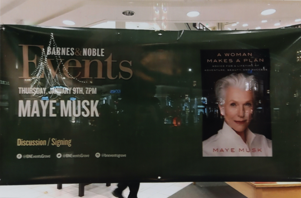 Maye Musk Signed "A Woman Makes A Plan" Hardcover Book (JSA COA ...