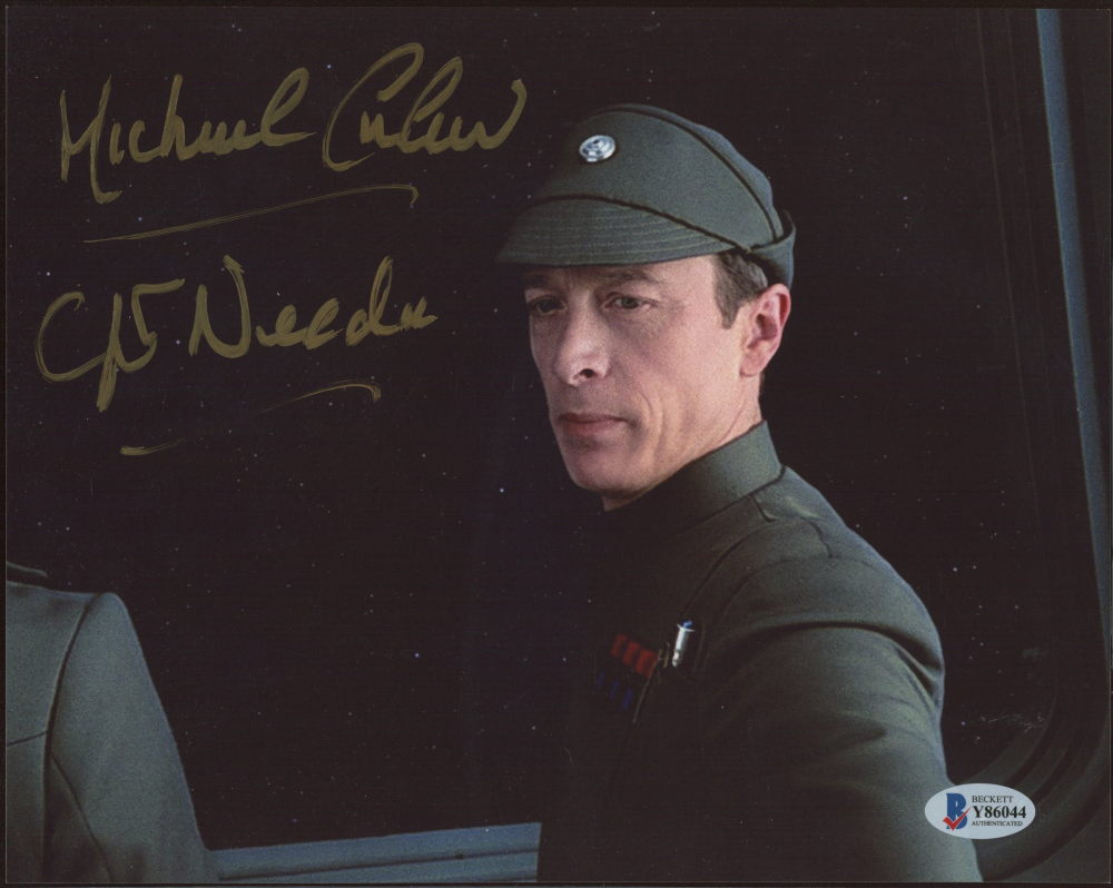 Michael Culver Signed "The Empire Strikes Back" 8x10 Photo Inscribed ...