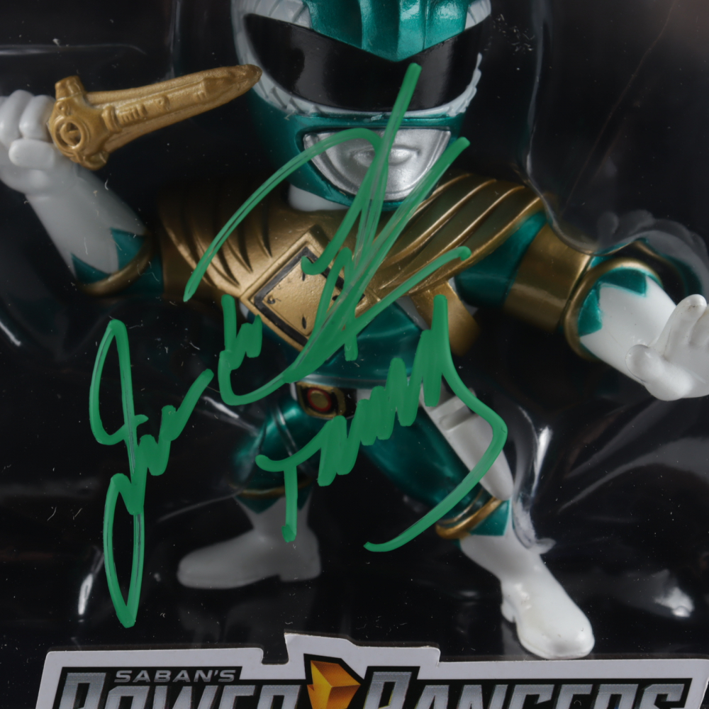 Jason David Frank Signed Mighty Morphin Power Rangers Green Ranger ...
