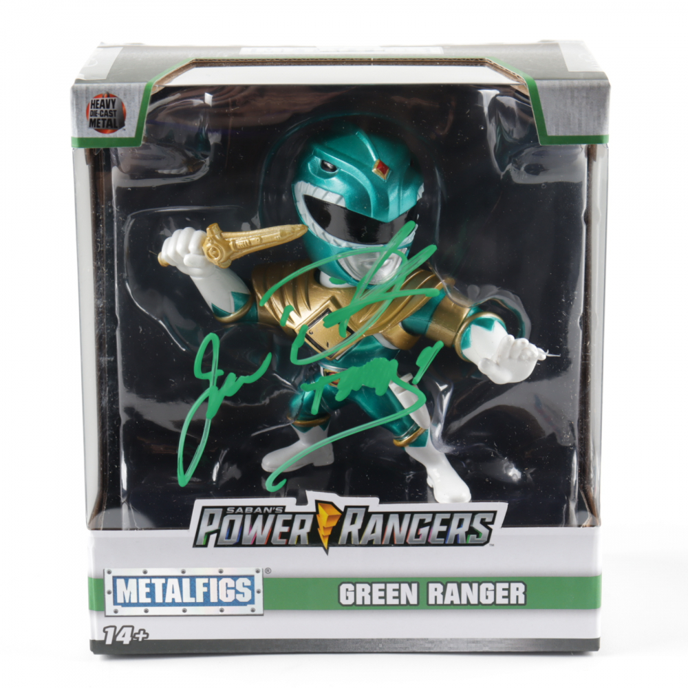 Jason David Frank Signed Mighty Morphin Power Rangers Green Ranger ...