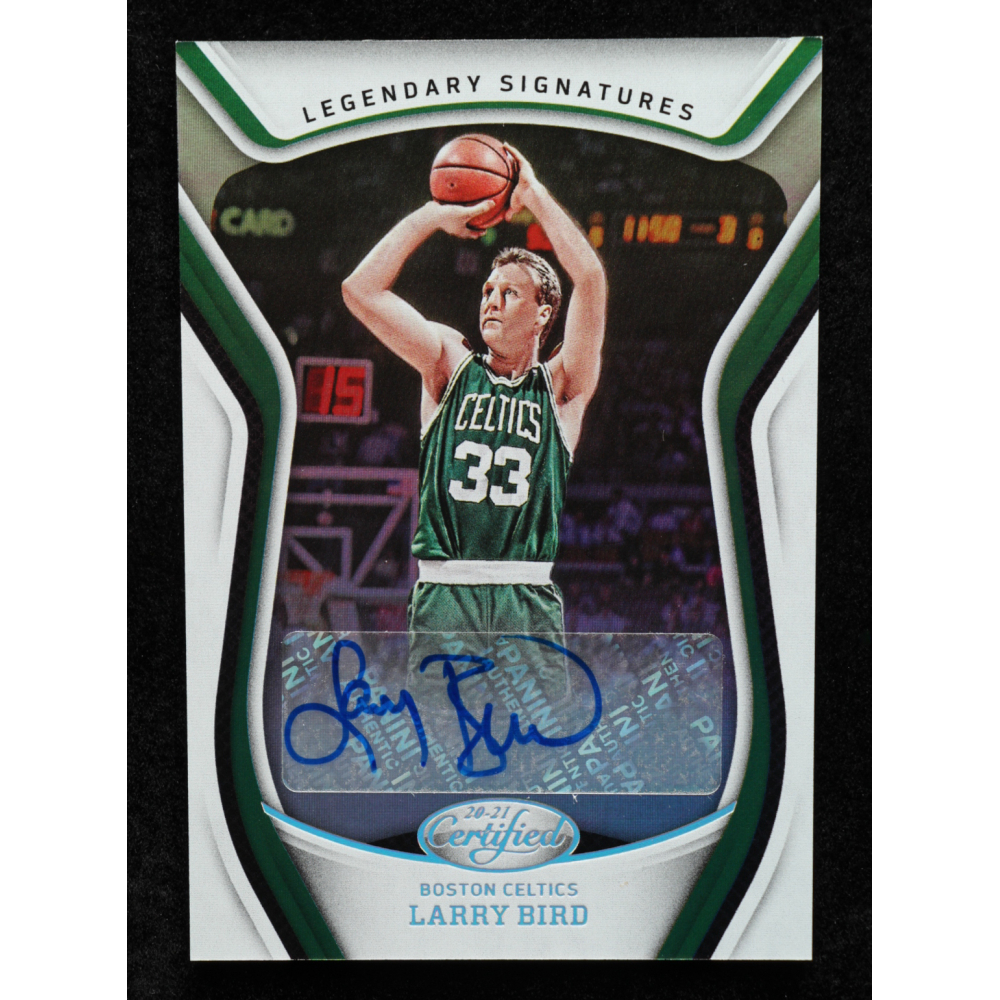 Larry Bird 2020-21 Certified Legendary Signatures #3 | Pristine Auction