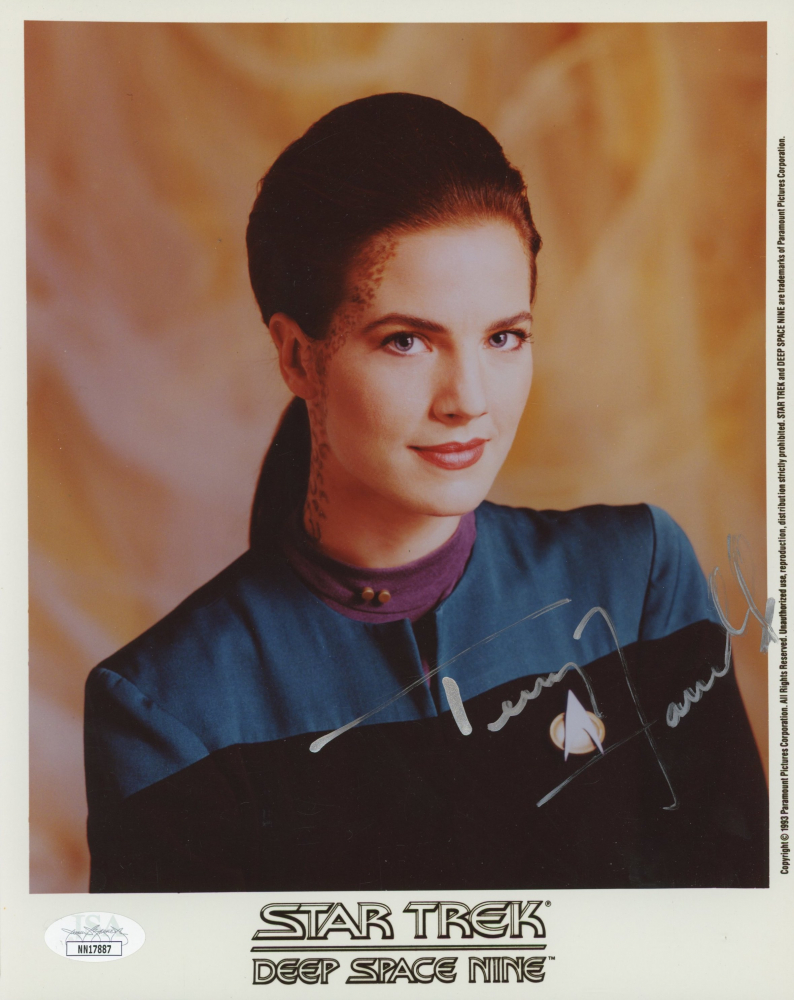 Terry Farrell Signed "Star Trek: Deep Space Nine" 8x10 Photo (JSA COA ...