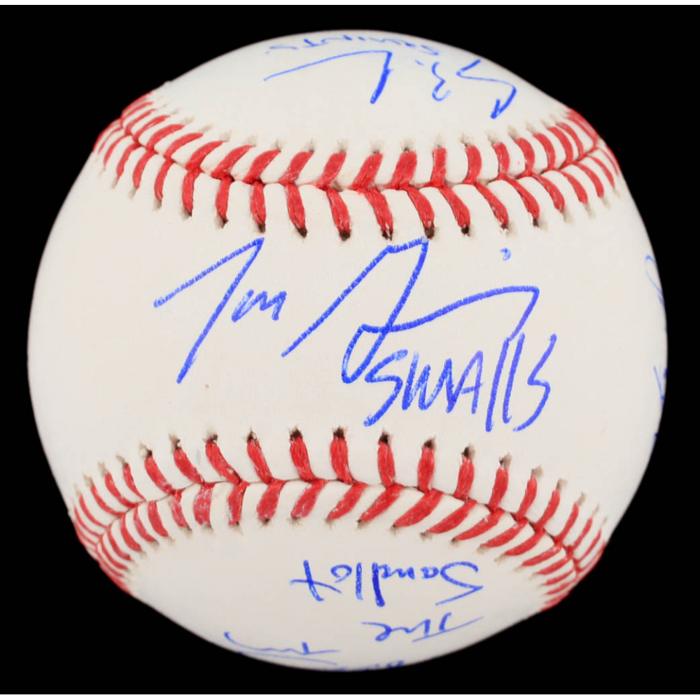 The Sandlot OML Baseball Cast Signed By 6 With Tom Guiry Chauncey the-sandlot-oml-baseball-cast-signed-by-6-with-tom-guiry-chauncey