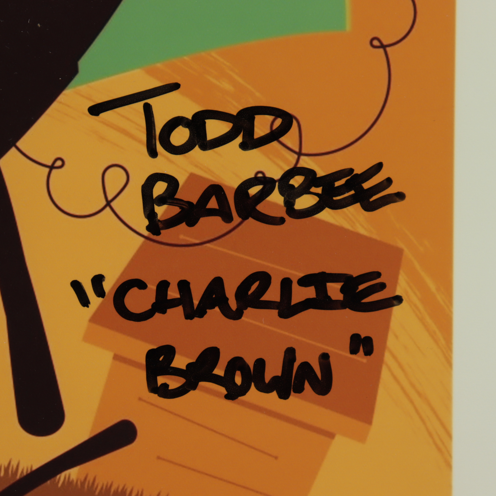 Robin Kohn & Toss Barbee Signed "A Charlie Brown Thanksgiving" 18x22 ...