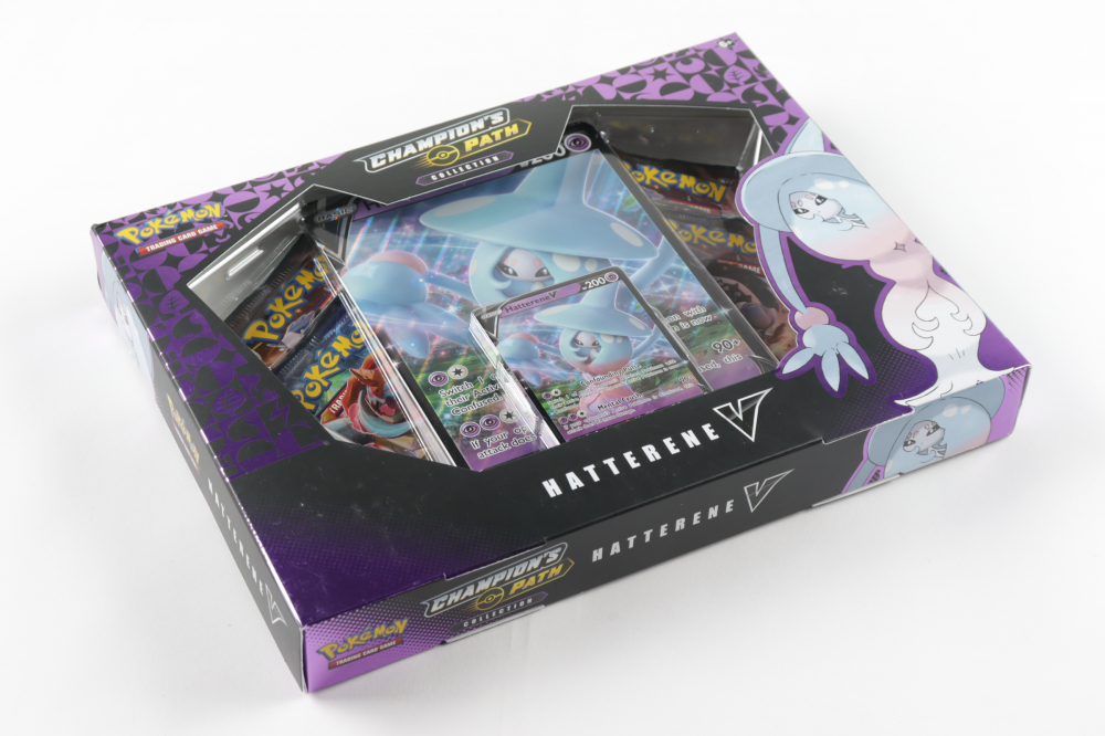 Pokemon Champion's Path Hatterene Collection Box (See Description ...