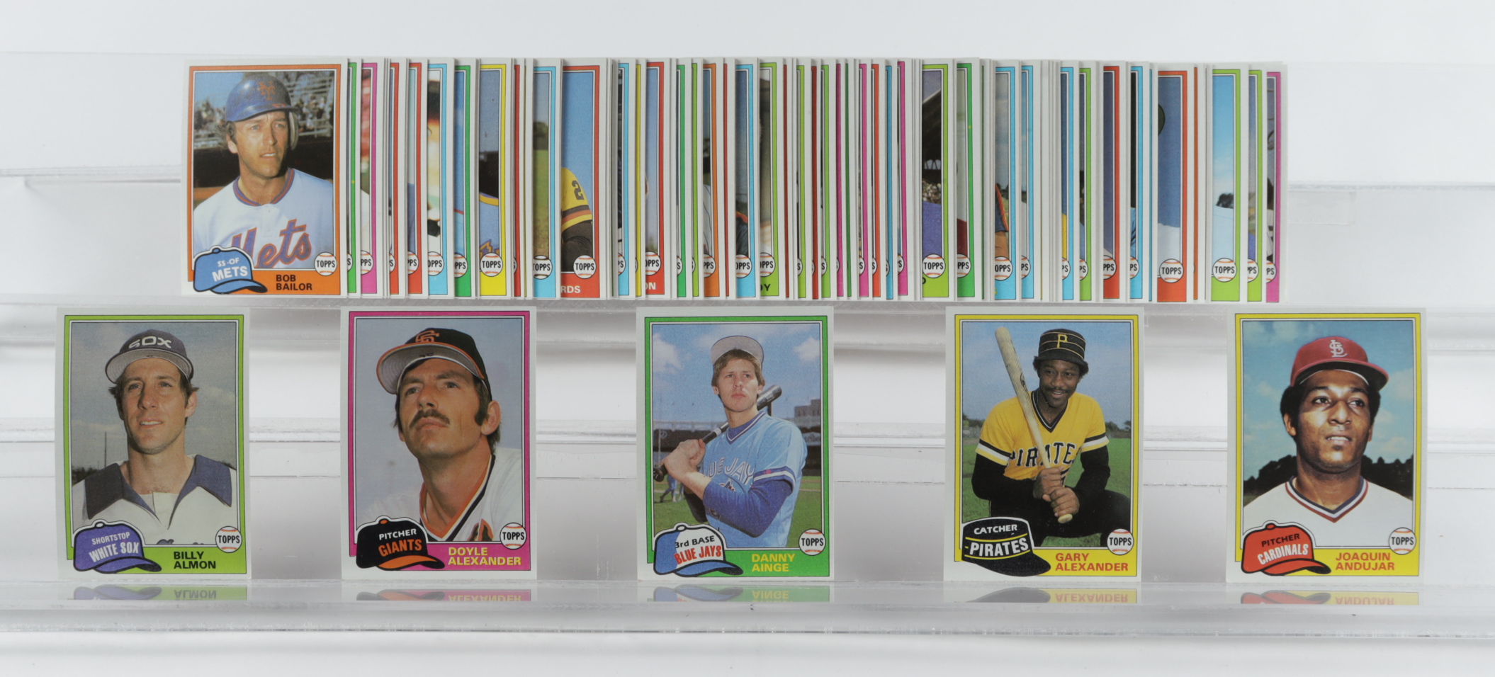 1981 Topps Traded Series Baseball Card Box with (132) Cards | Pristine ...