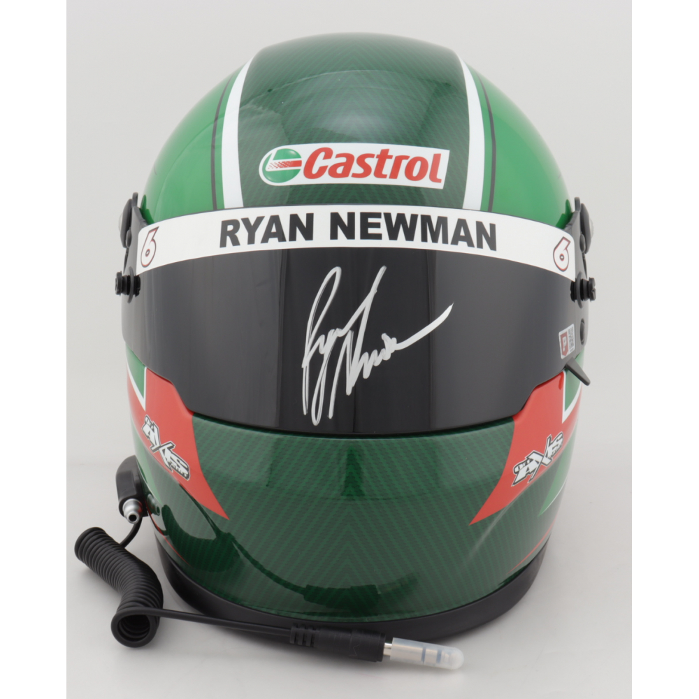 Ryan Newman Signed NASCAR Castrol Full-Size Helmet (PA) | Pristine Auction