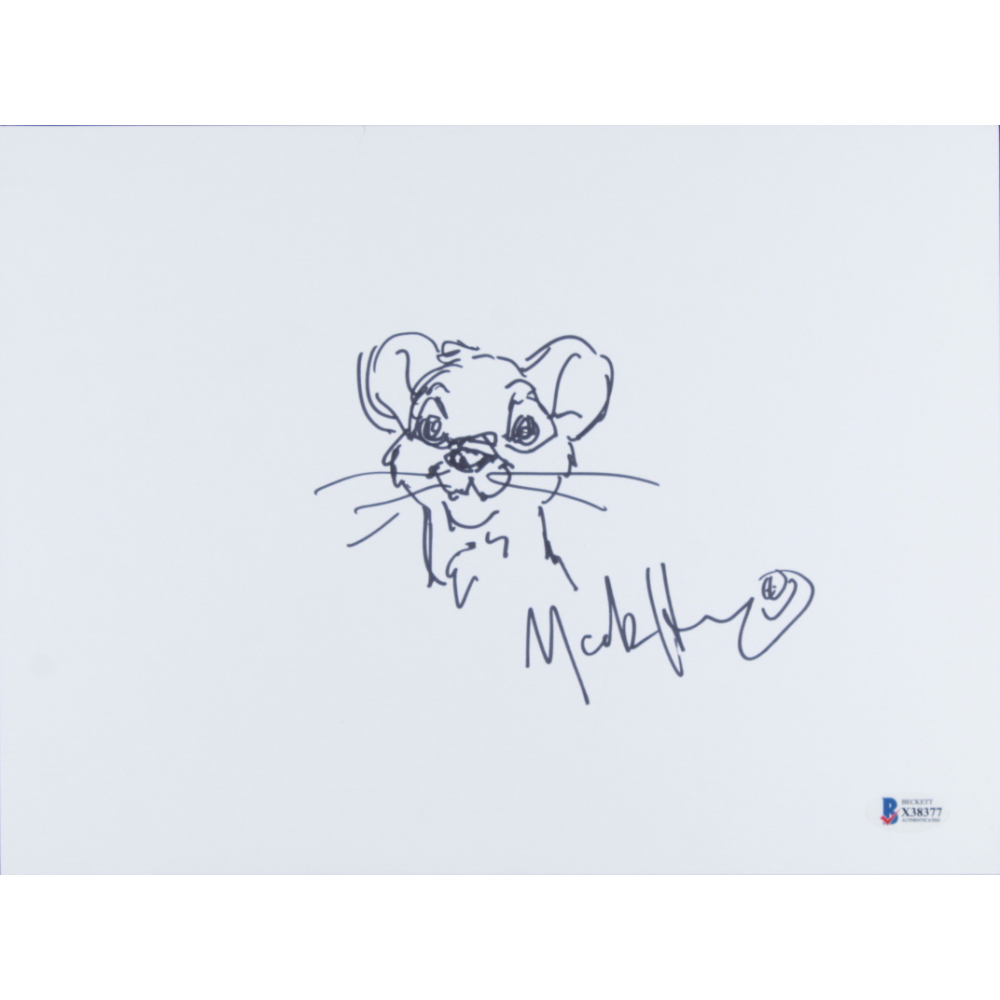 Mark Henn Signed "The Lion King" 8x10 Hand-Drawn Sketch (Beckett COA ...