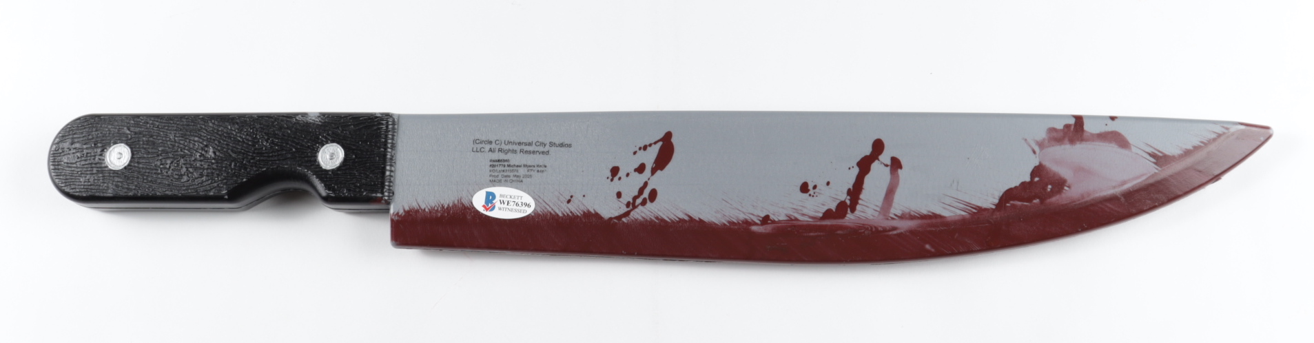 Nick Castle Signed "Halloween" Plastic Knife (Beckett COA) | Pristine ...
