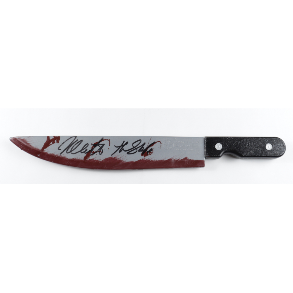Nick Castle Signed "Halloween" Plastic Knife (Beckett COA) | Pristine ...