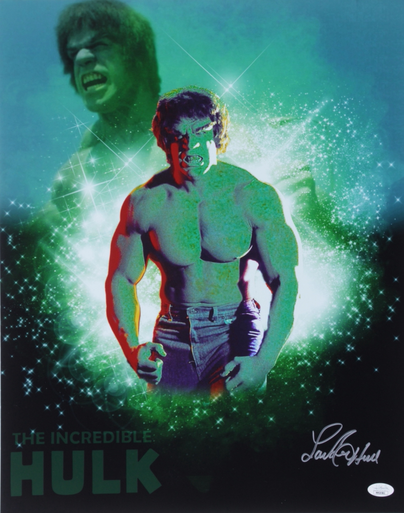 Lou Ferrigno Signed "The Incredible Hulk" 16x20 Photo (JSA COA ...