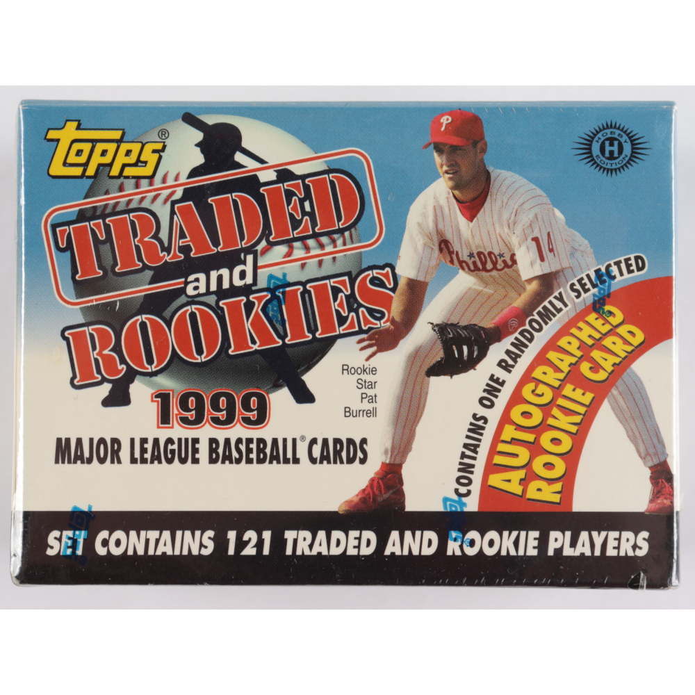 1999 Topps Traded and Rookies Complete Set of (121) Baseball Cards ...