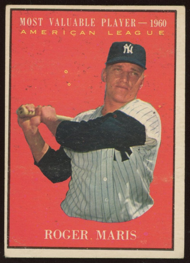 Roger Maris 1961 Topps #478 MVP | Pristine Auction