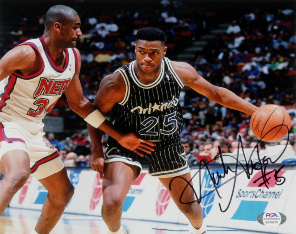 Nick Anderson Signed Magic 8x10 Photo (PSA) | Pristine Auction