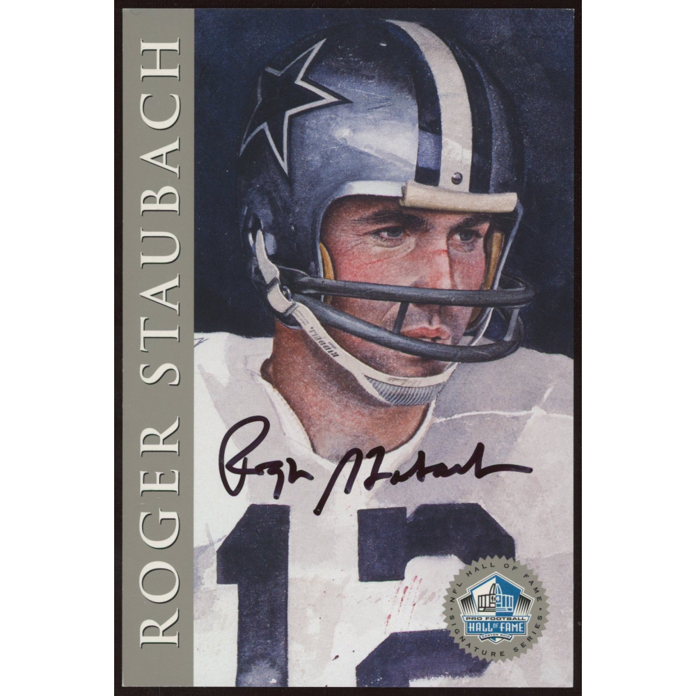Roger Staubach LE Signed 4x6 Print (JSA COA) | Pristine Auction
