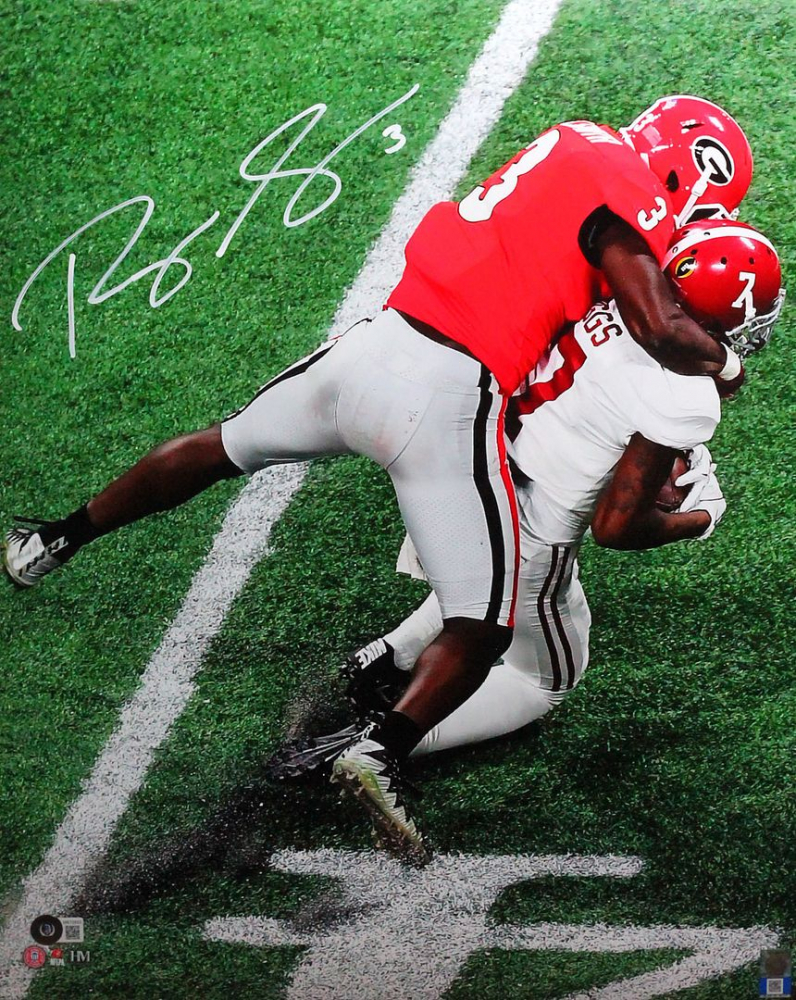 Roquan Smith Signed Georgia Bulldogs 16x20 Photo (Beckett Hologram ...
