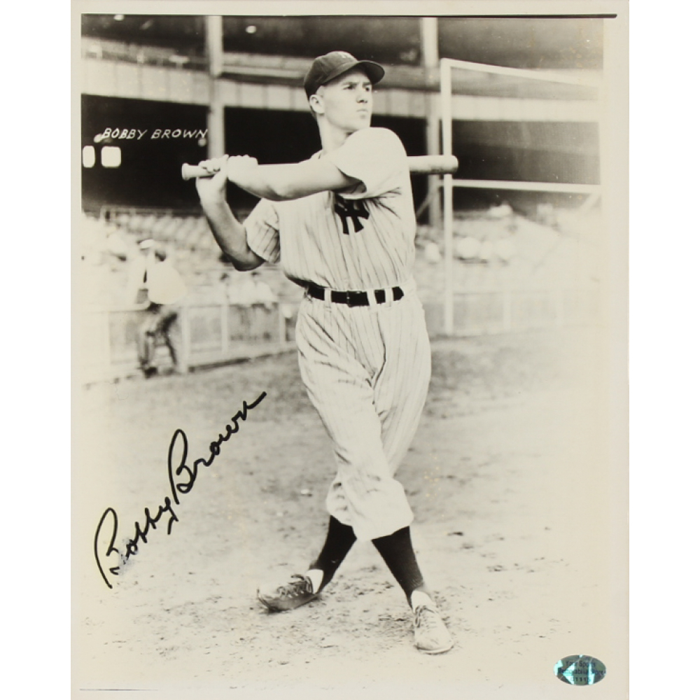 Bobby Brown Signed Yankees 8x10 Photo (YSMS COA) | Pristine Auction