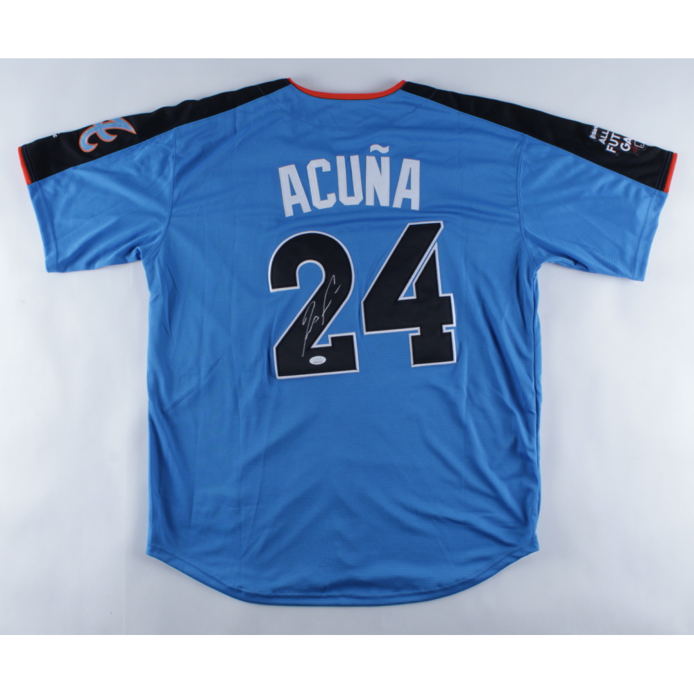 Ronald Acuna Jr. Signed World All-Star Game Jersey (JSA COA) | Pristine ...