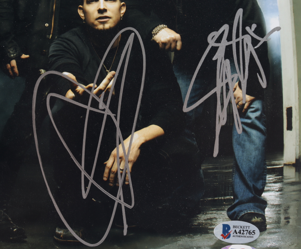 Creed 11x14 Photo Band-Signed by (4) with Brian Marshall, Scott ...