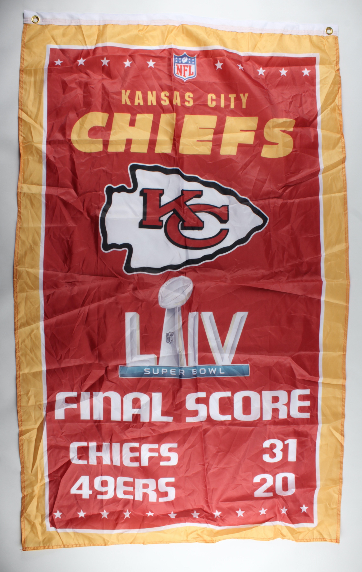Chiefs Super Bowl Champions 35x58 Banner | Pristine Auction