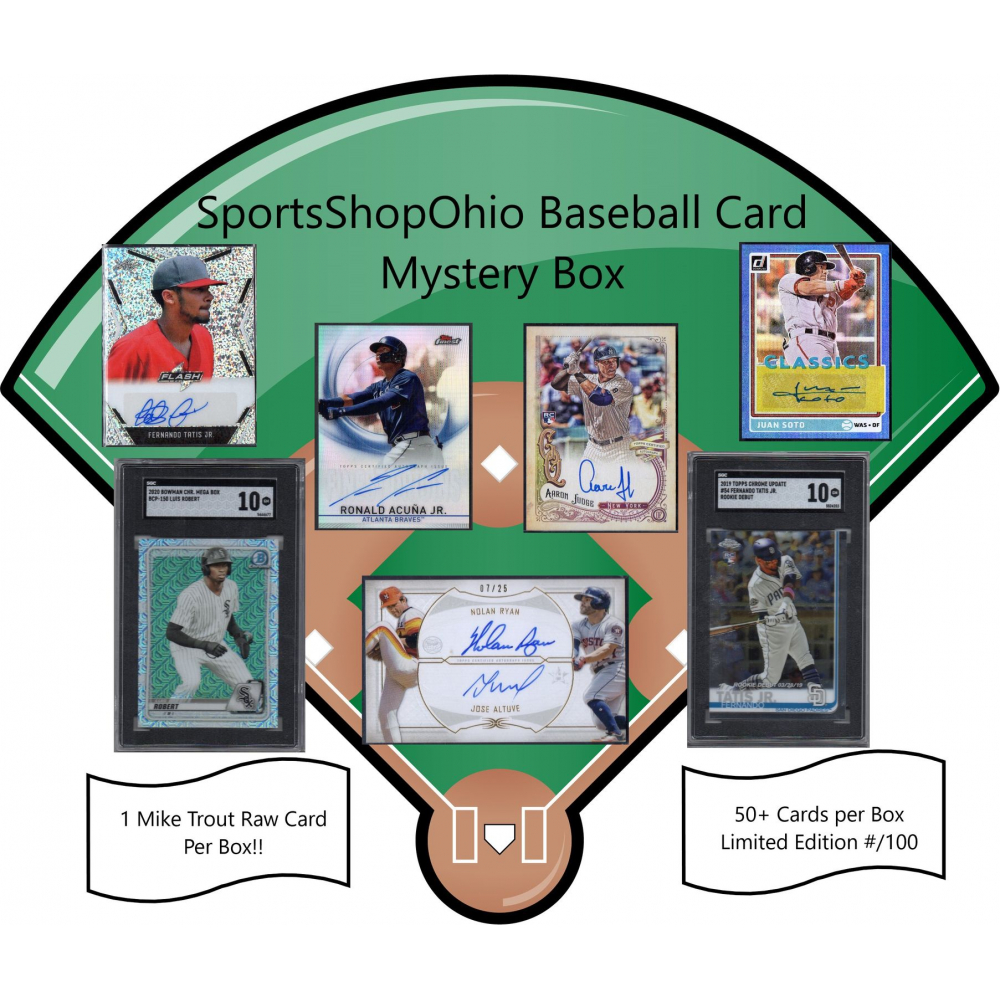 SportsShopOhio Baseball Card Mystery Box (Graded Card Edition ...
