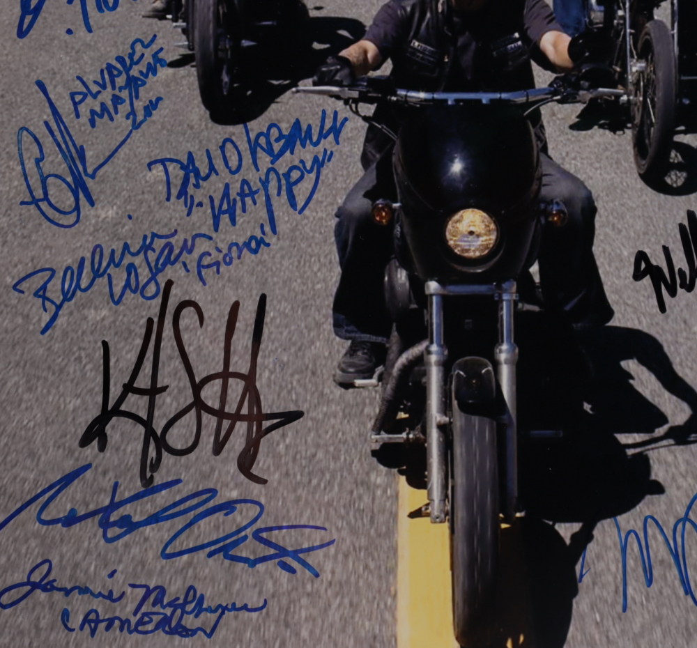 "Sons of Anarchy" 11x14 Photo Cast-Signed by (17) with Kurt Sutter ...