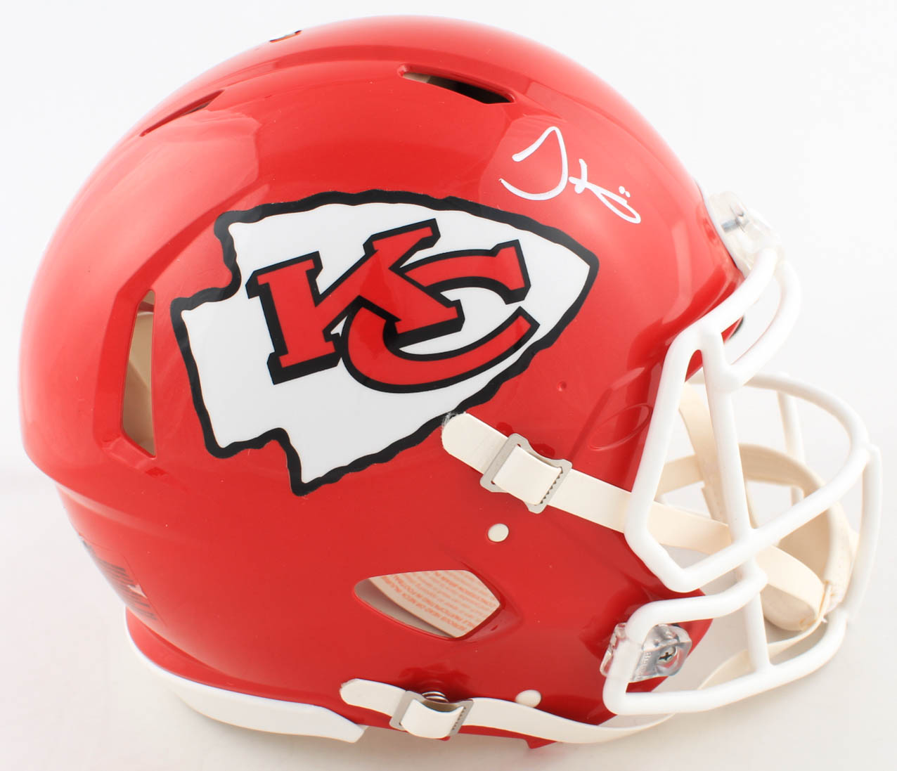 Tyreek Hill Signed Chiefs Full-Size Authentic On-Field Speed Helmet ...