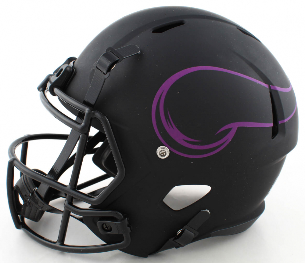 Harrison Smith Signed Vikings Full-Size Eclipse Alternate Speed Helmet ...