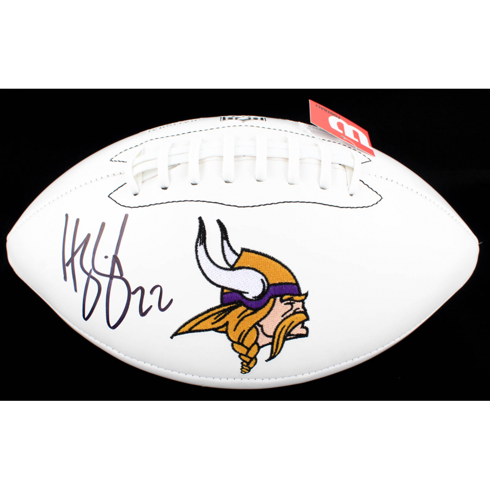 Harrison Smith Signed Vikings Logo Football (Beckett Hologram ...