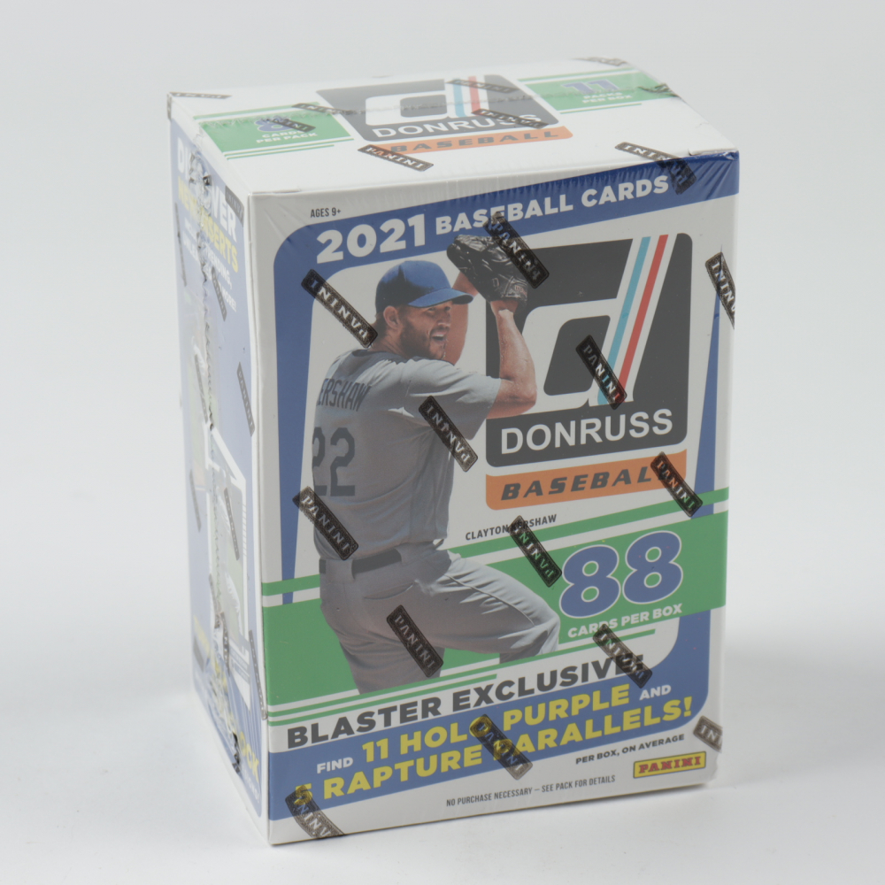 2021 Panini Donruss Baseball Blaster Box With (11) Packs | Pristine Auction