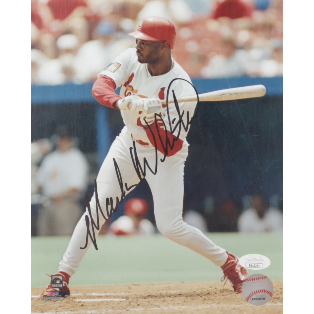 Mark Whiten Signed Cardinals 8x10 Photo (JSA COA) | Pristine Auction