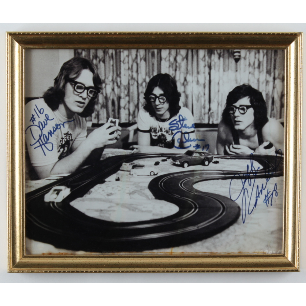Dave Hanson, Steve Carlson & Jeff Carlson Signed Hanson Brothers 9x11 ...