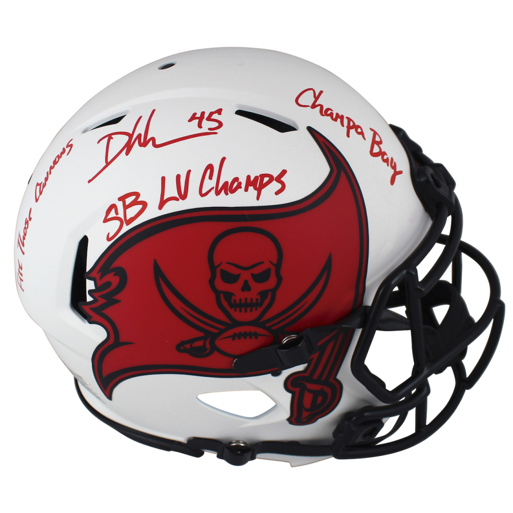 Devin White Signed Buccaneers Full-Size Authentic On-Field Lunar ...