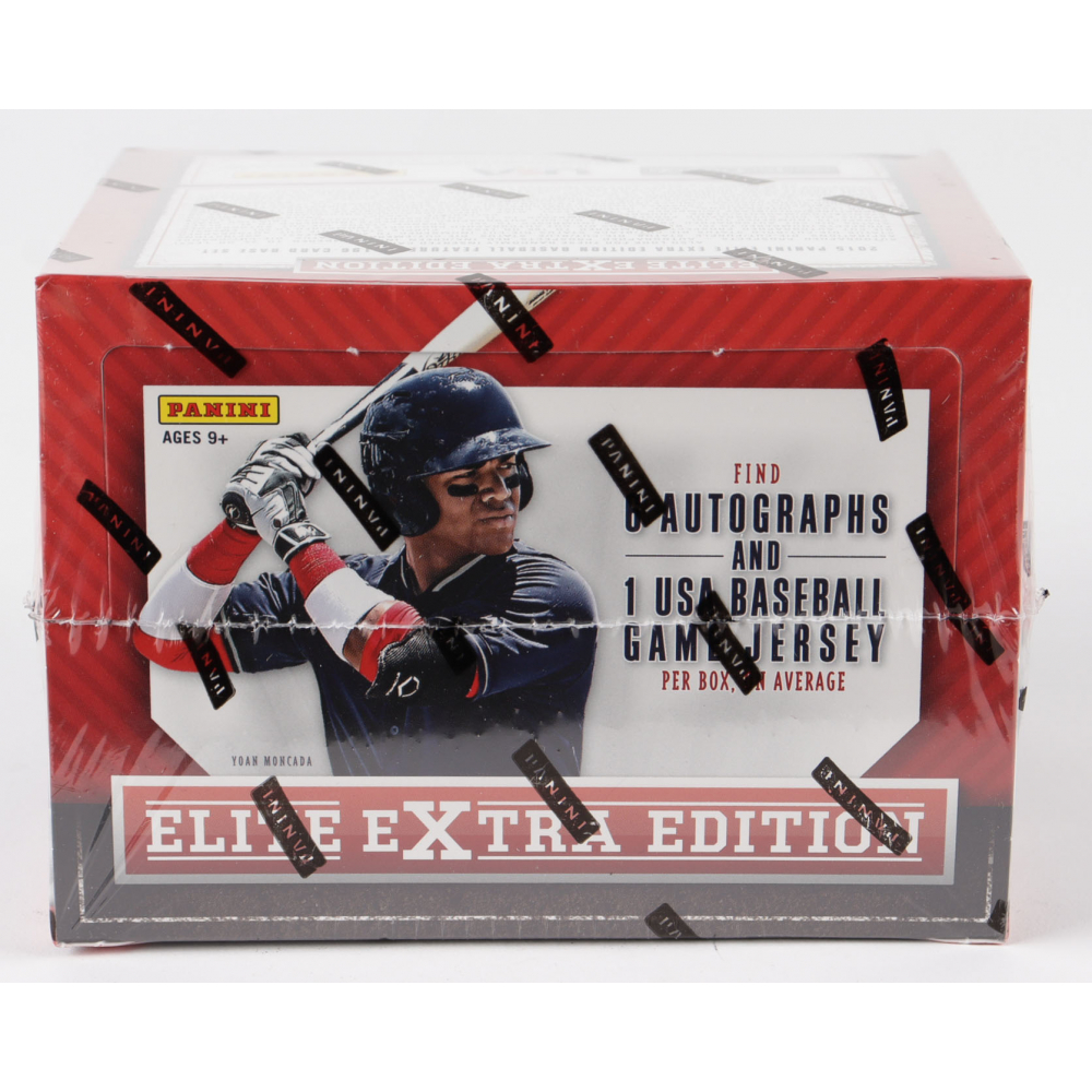 2015 Panini Elite Extra Edition Baseball Hobby Box with (20) Packs ...