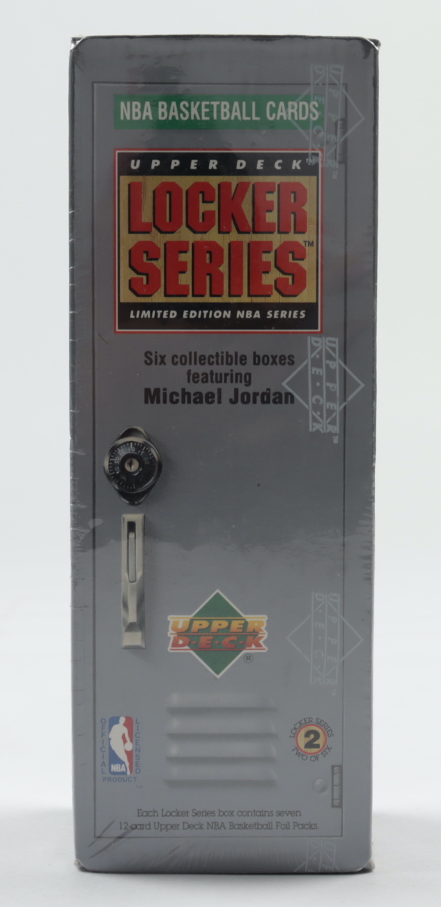 1991 LE Upper Deck NBA Michael Jordan Locker Series 2 of 6 Box with (7 ...