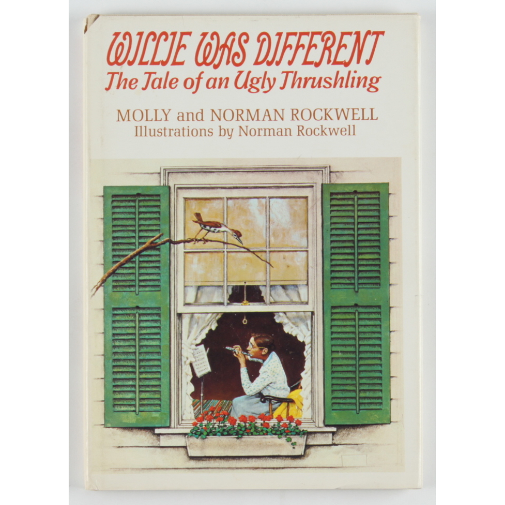 Norman Rockwell & Mary "Molly" Rockwell Signed "Willie Was Different ...