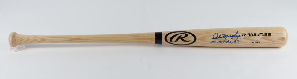 Dale Murphy Signed Rawlings Pro Baseball Bat Inscribed "NL MVP 82, 83 ...