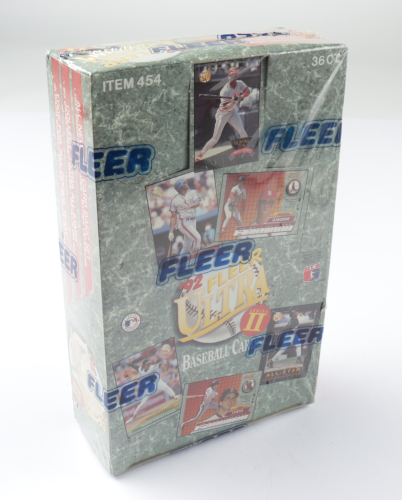 1992 Fleer Ultra Series 2 Baseball Wax Box with (36) Packs | Pristine ...