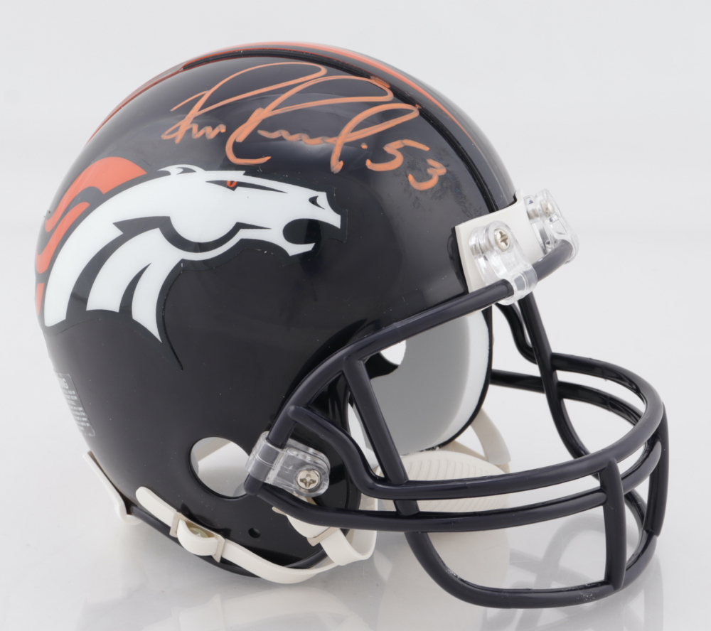 Bill Romanowski Signed Broncos Mini-Helmet (Beckett COA) | Pristine Auction