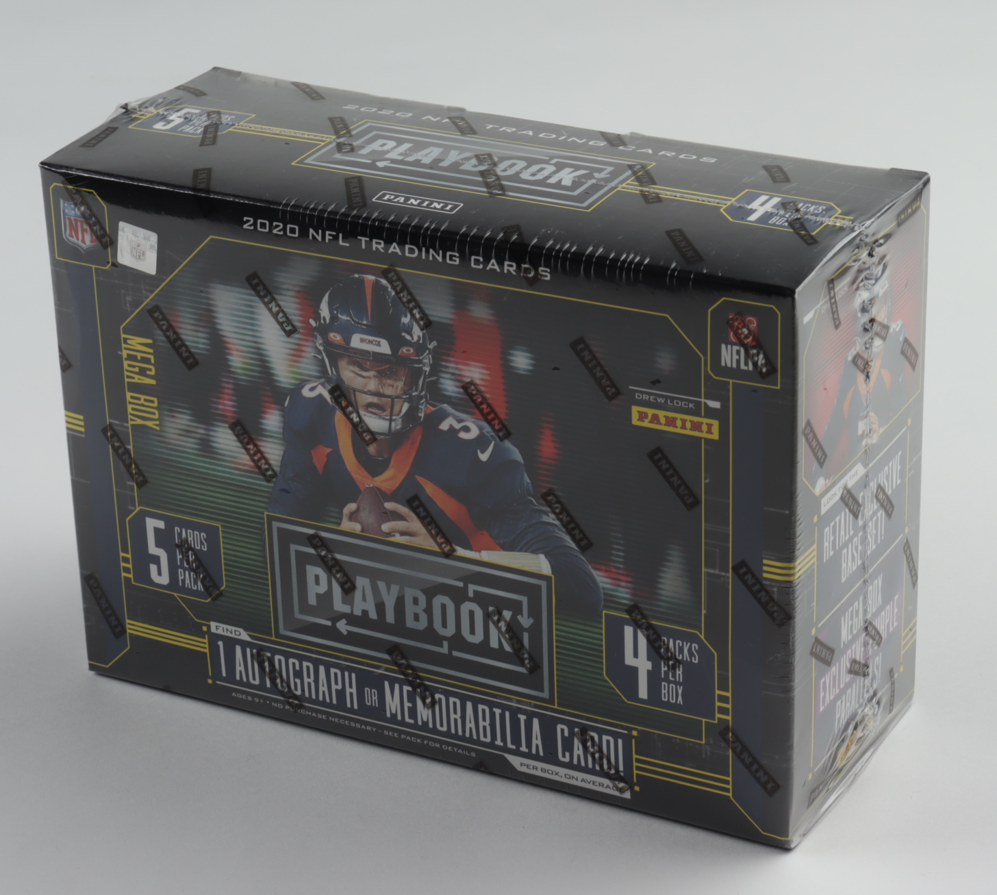 2020 Panini Playbook Football Purple Mega Box with (4) Packs | Pristine ...