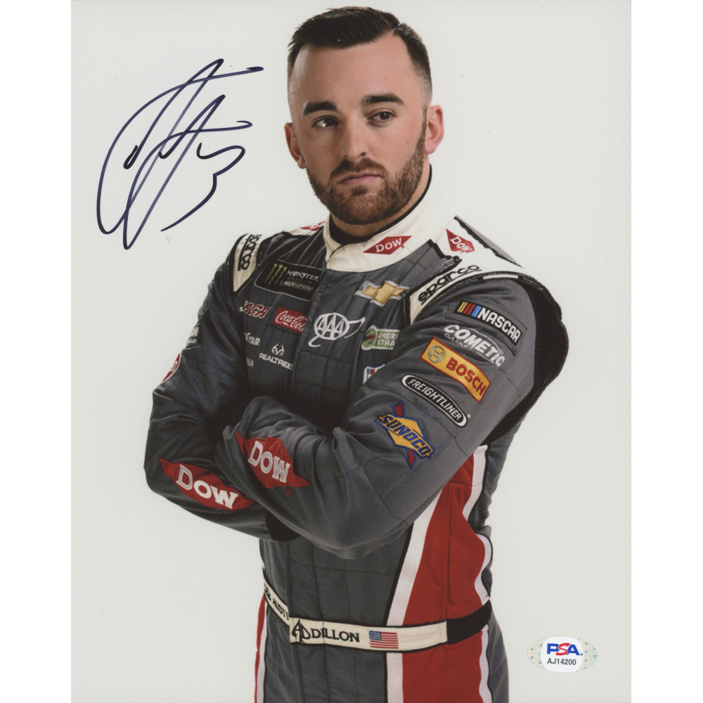 Austin Dillon Signed 8x10 Photo (PSA) | Pristine Auction