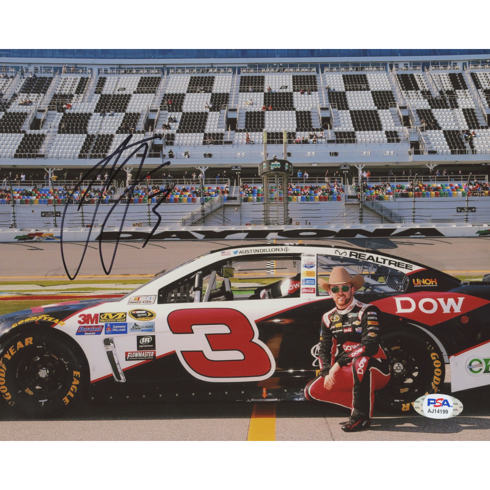 Austin Dillon Signed 8x10 Photo (PSA) | Pristine Auction