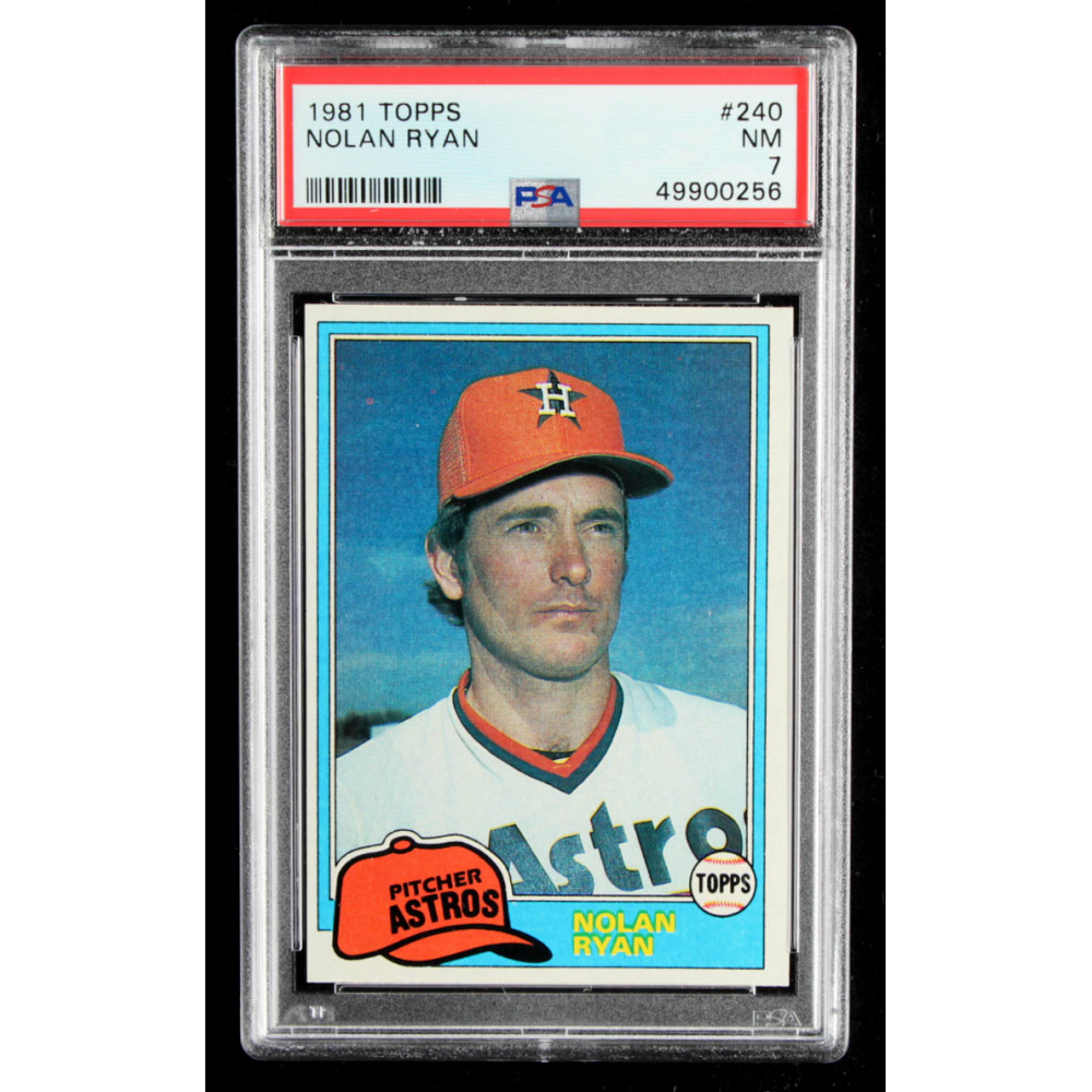 Nolan Ryan 1981 Topps #240 (PSA 7) | Pristine Auction