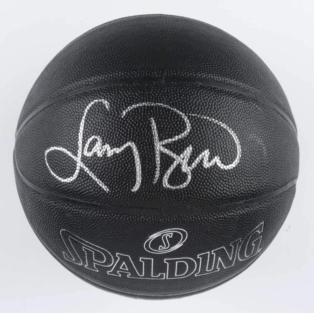 Larry Bird Signed NBA Basketball (PSA COA & Bird Hologram) (See ...