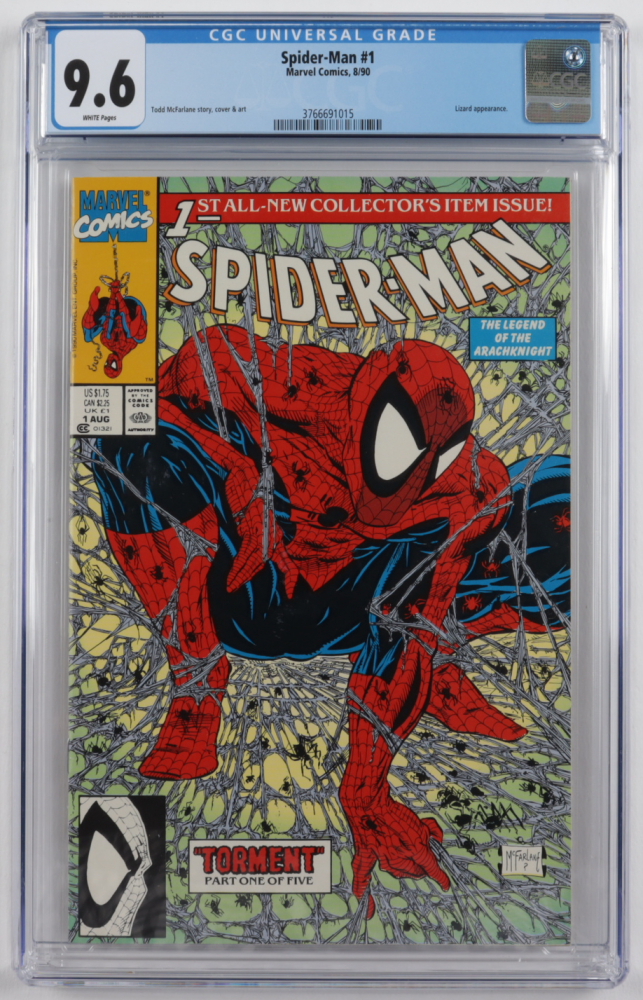 1990 "Spiderman: The Legend Of The Arachknight" Issue #1 Marvel First ...