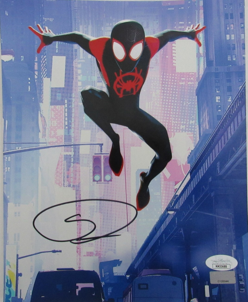 Shameik Moore Signed "Spider-Man: Into the Spider-Verse" 8x10 Photo ...