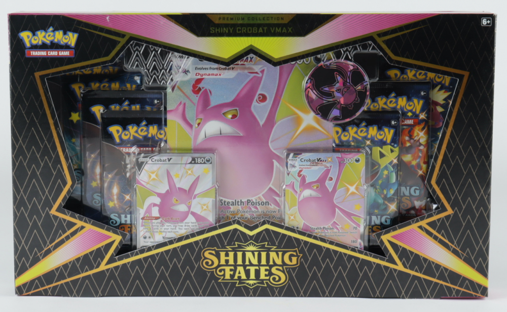 Pokemon TCG: Shining Fates Premium Collection – Shiny Crobat VMAX ...