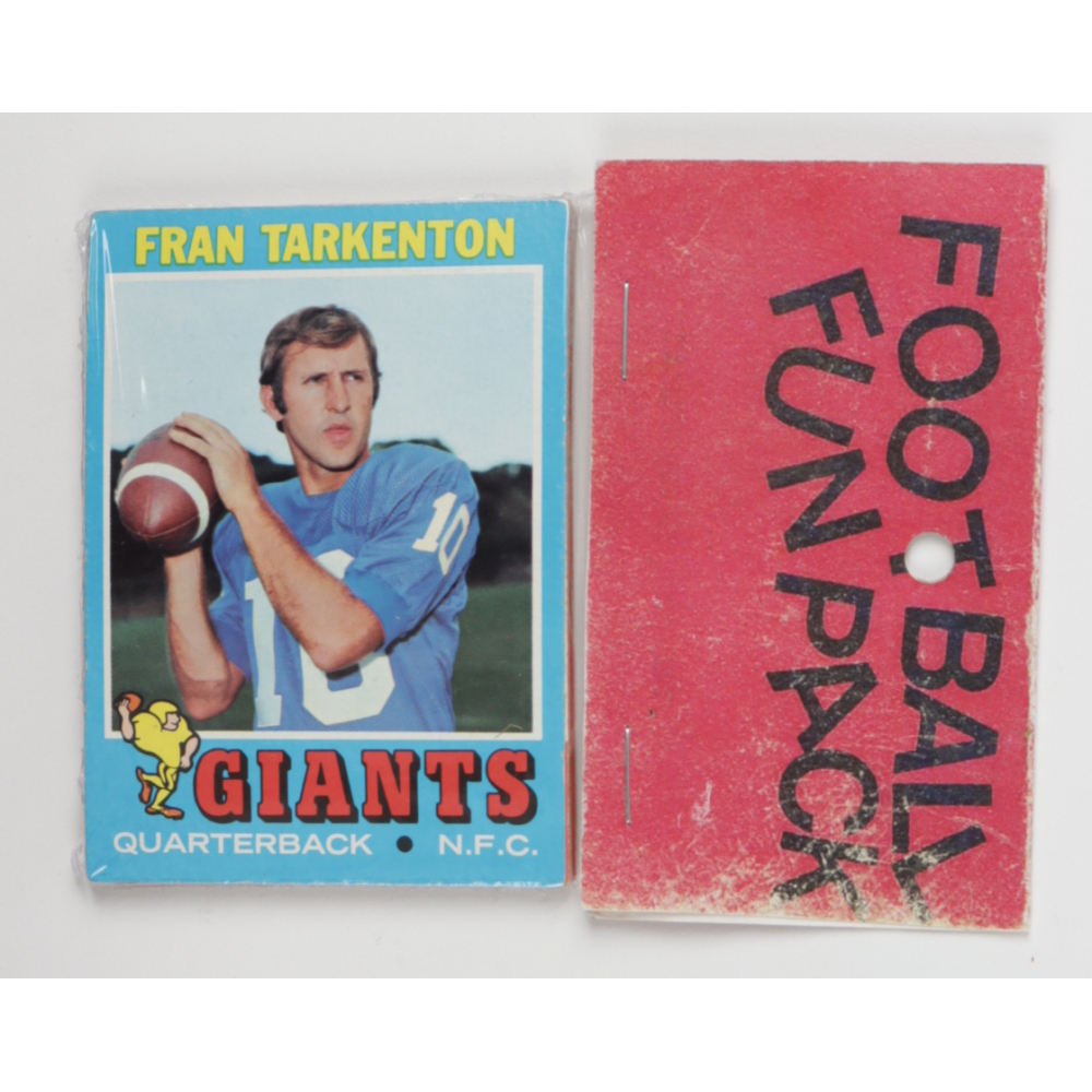 1971 Topps Football Card Fun Pack with (10) Cards (See Description ...